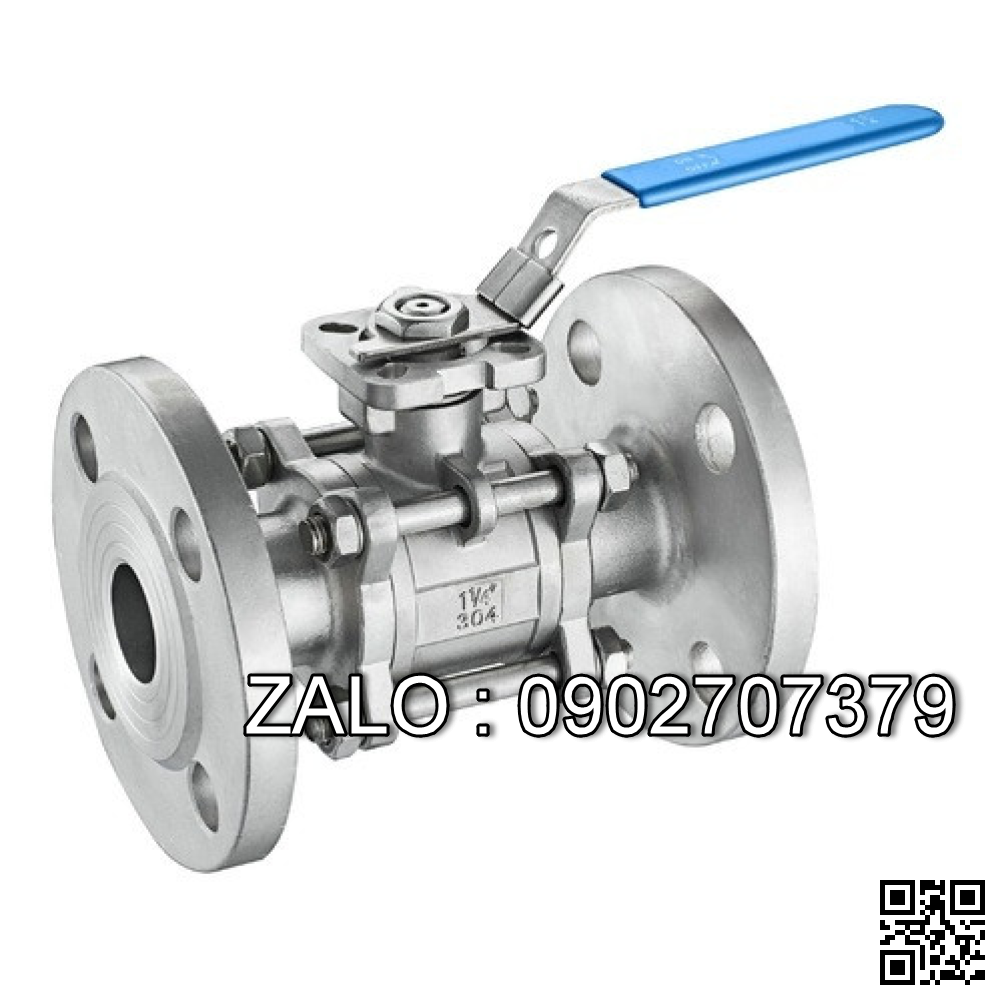 Van bi mặt bích Inox 304 DN20 - congnghiepbinhduong.com.vn