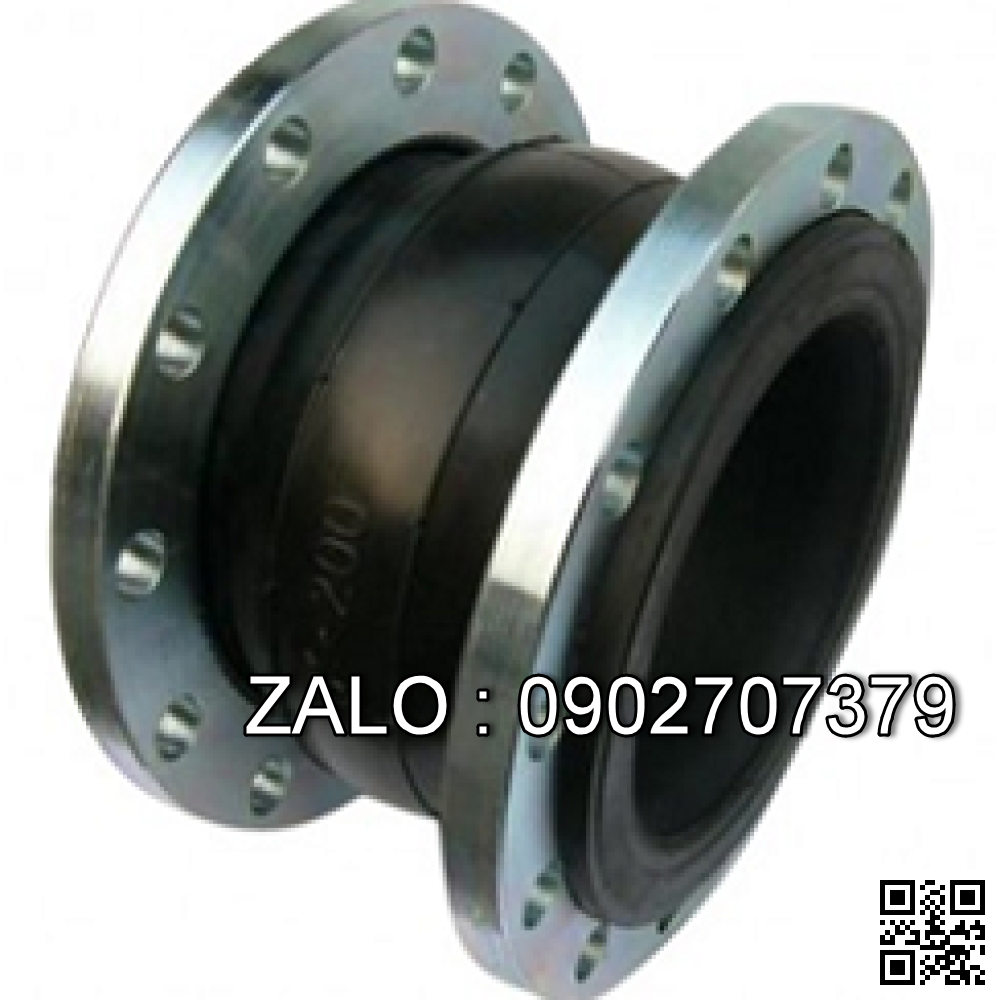 Khớp nối cao su mặt bích mạ kẽm 10K mạ kẽm DN400 - https://vanthienhung.online